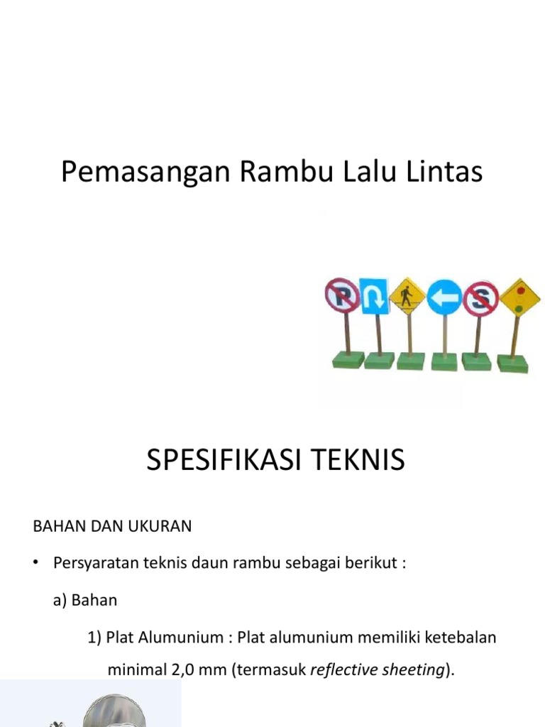 9.pemasangan Rambu | PDF