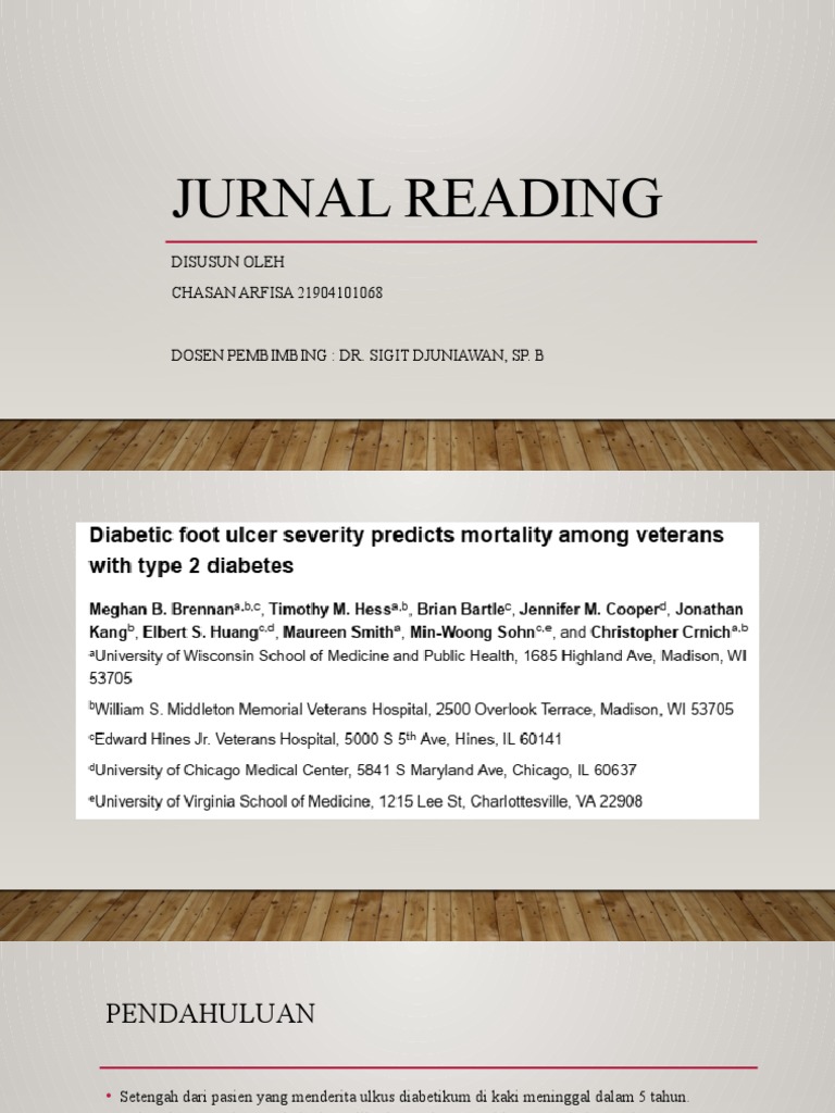 Jurnal Reading | PDF