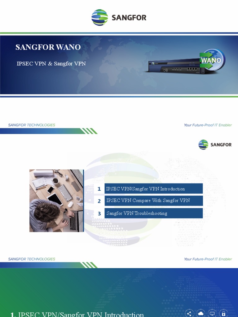 SANGFOR_WANO_v9.5.3_Associate _04_IPSEC VPN And Sangfor VPN | PDF ...
