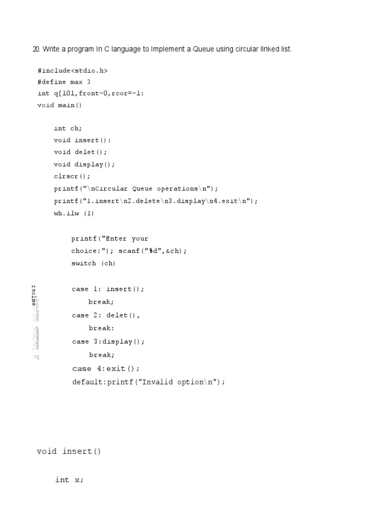 Ds File Extended | PDF | Queue (Abstract Data Type) | Software Engineering