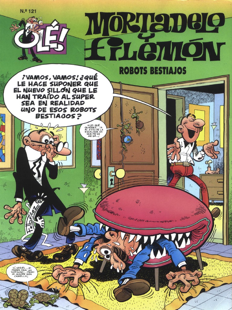 Fdocuments - in Mortadelo y Filemon Robots Bestiajos | PDF