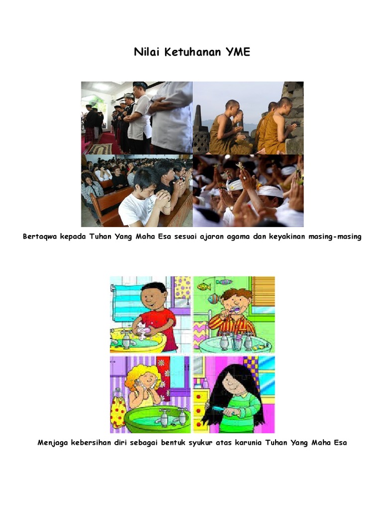 Nilai Ketuhanan YME | PDF | Ilmu Sosial