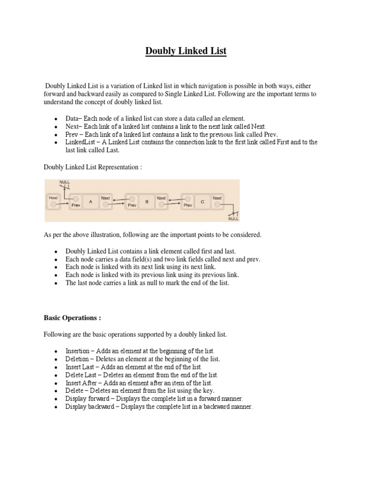 Doubly Linked List | PDF | Data Management | Software Engineering