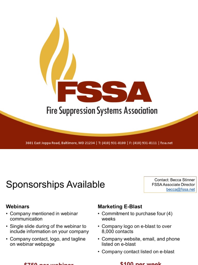 FSSA - NFPA - 770 - Webinar FINAL | PDF | Fires | Engines