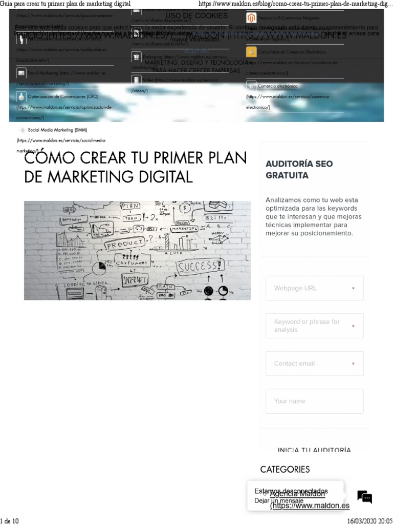 1-Cómo Crear Tu Primer Plan de Marketing Digital-Método RACE-Maldon ... 1-Cómo Crear Tu Primer Plan de Marketing Digital-Método RACE-Maldon ...