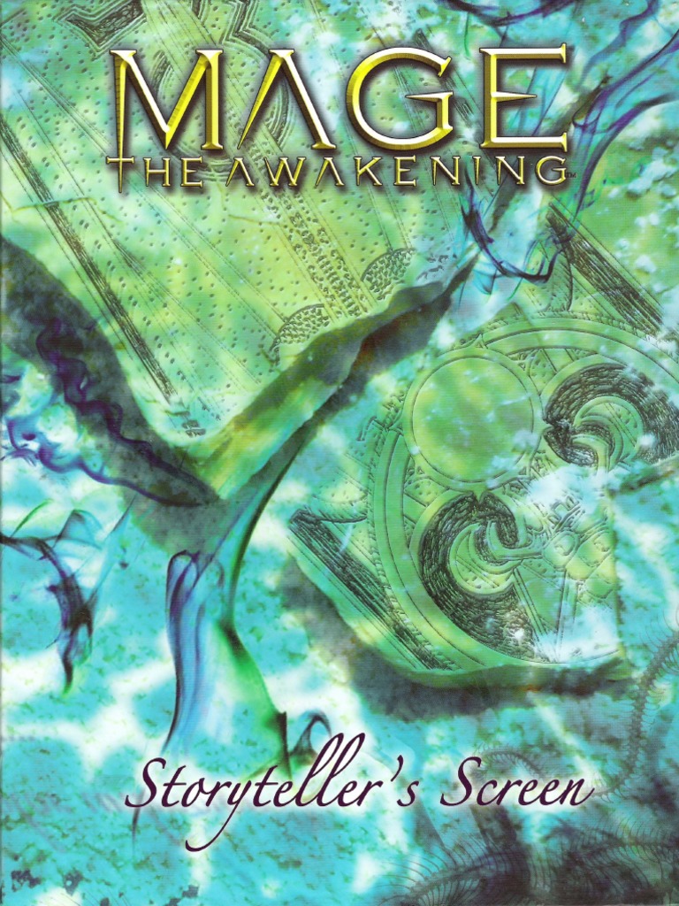 Mage The Awakening Storyteller's Screen WW40700 Oef 2005 | PDF