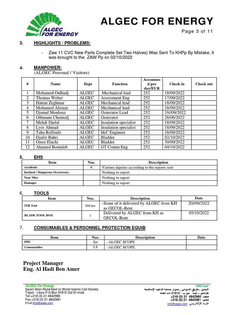 Algec For Energy: Page 3 of 11 | PDF