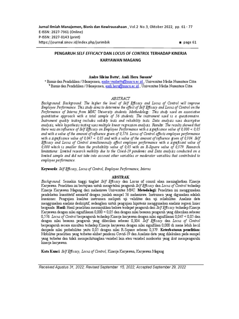 Andre Silvius Battu Ok | PDF | Errors And Residuals | Dependent And Independent Variables