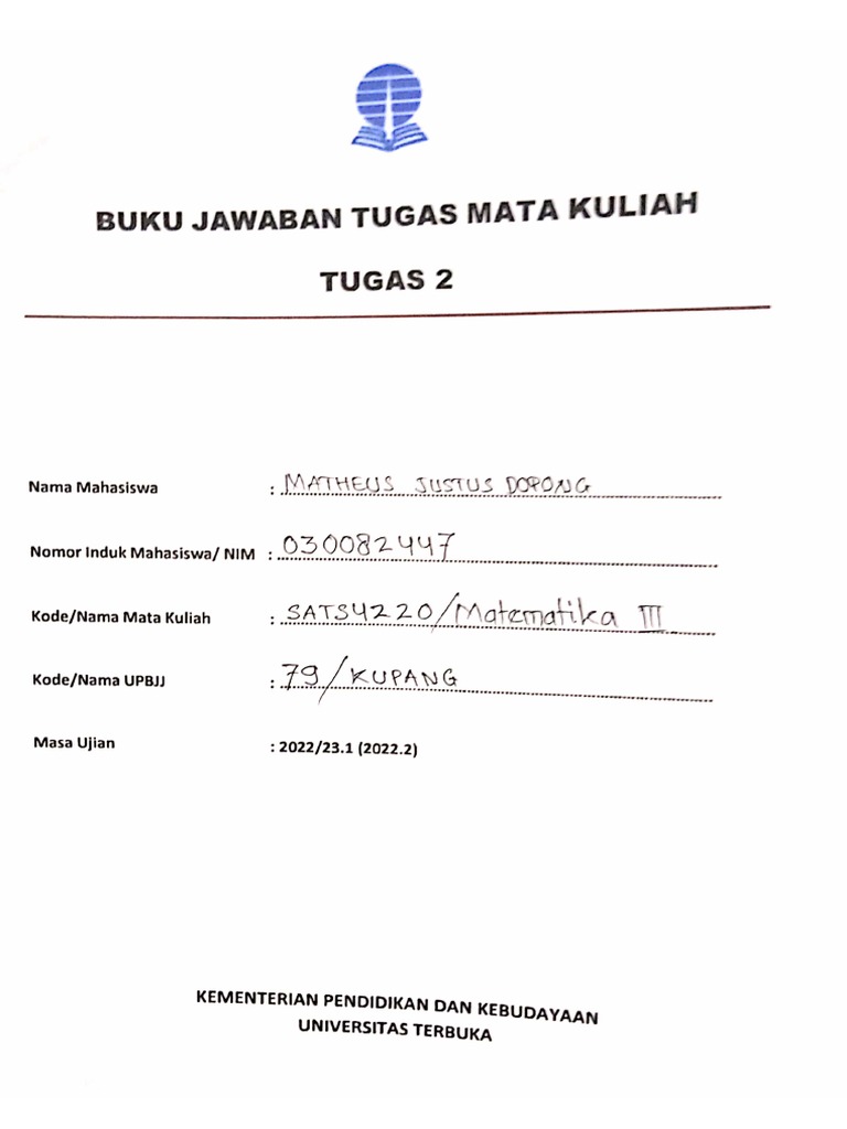 Tmk-2-Sats4220 - 11-06-2022 Mat Iii | PDF
