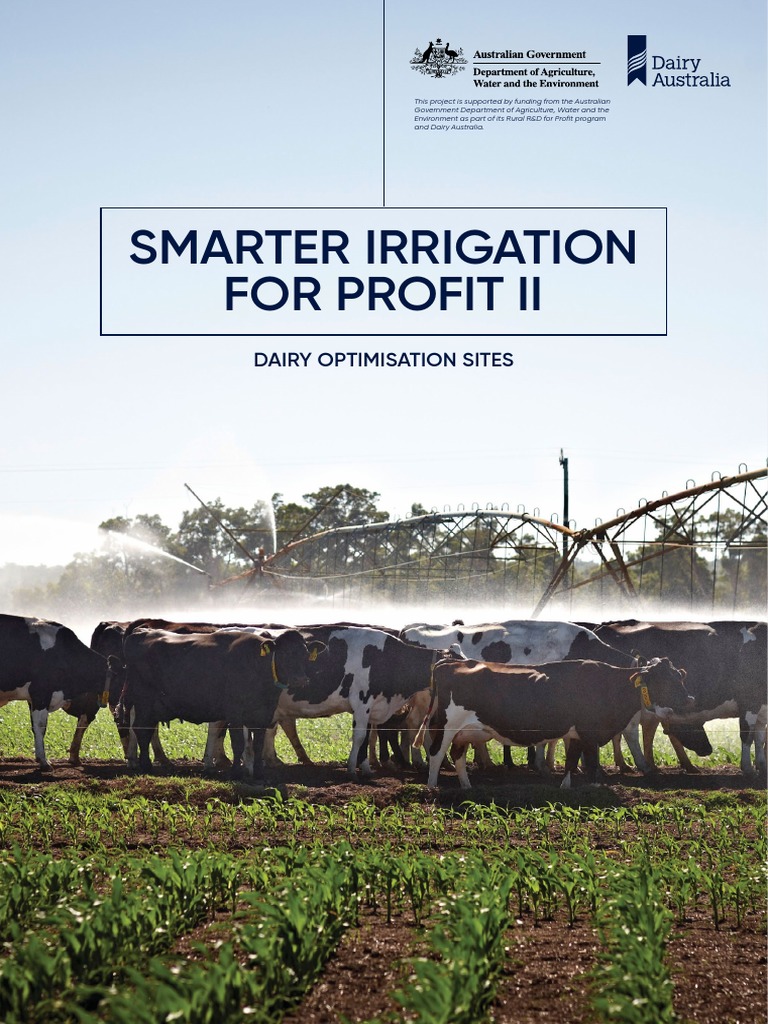Smarter Irrigation For Profit Dairy Optimisation Sites | PDF ...