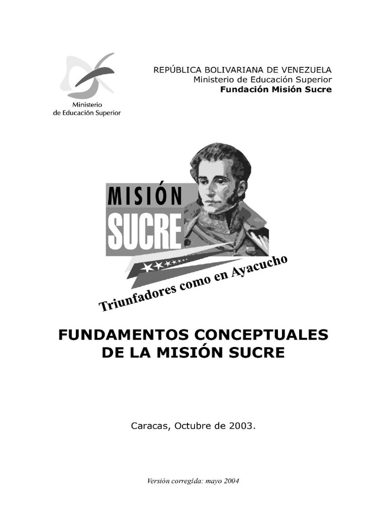 Mision Sucre | PDF
