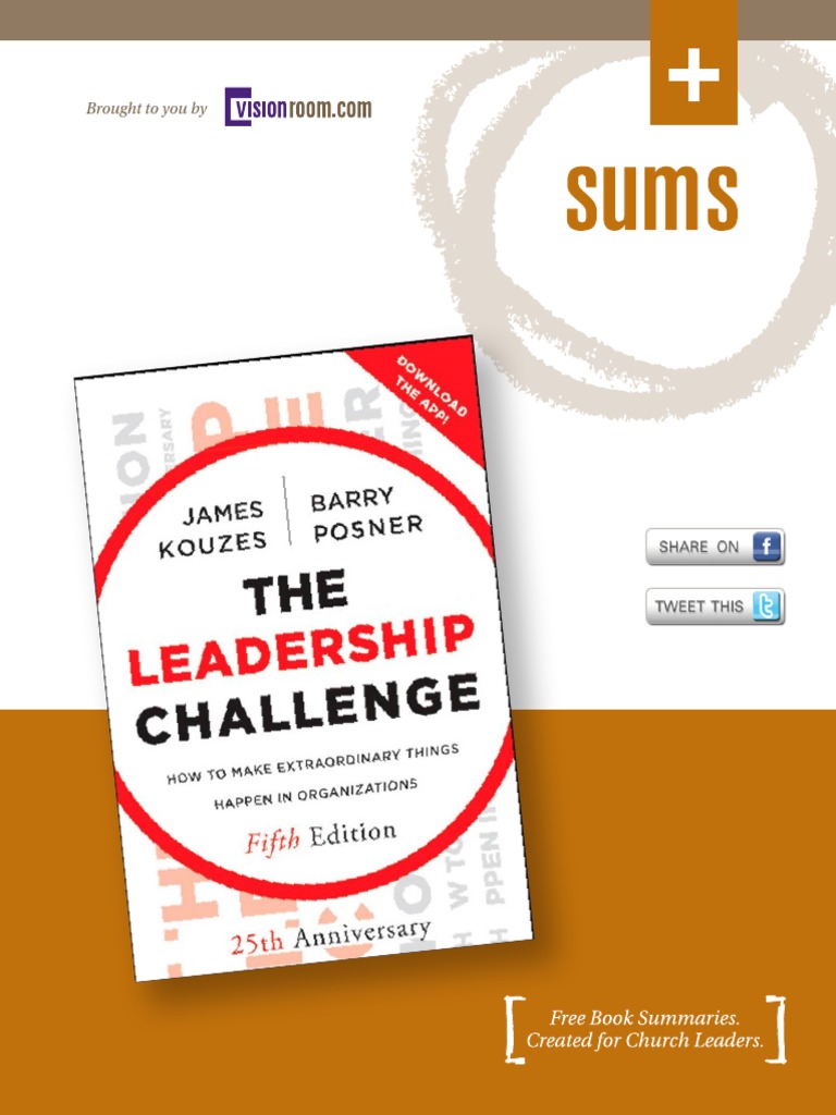 The Leadership Challenge by Kouzes and Posner | PDF | Leadership | Goal