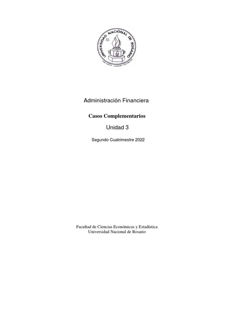 Práctica Complementaria - Unidad - III | PDF | Compartir (Finanzas) | Business