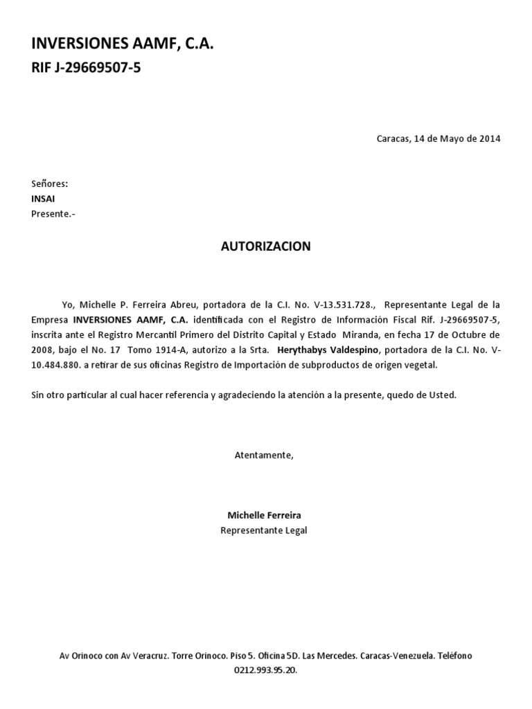 Aut Ret Registro Insai | PDF