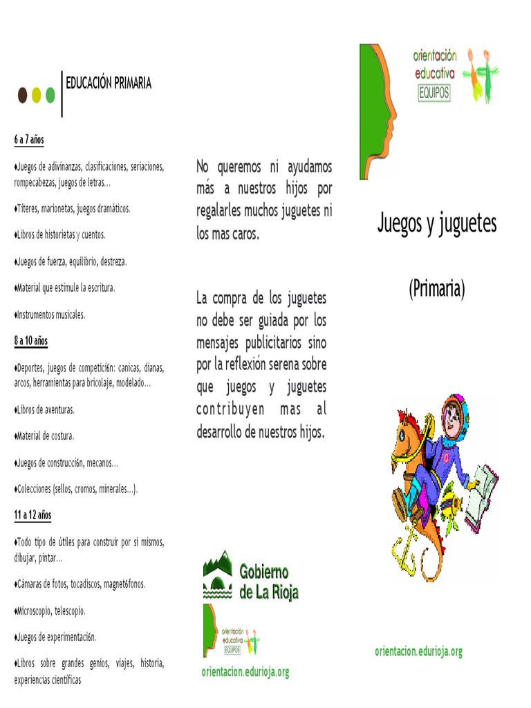 JUGUETESPRIMARIA | PDF | Juguetes | Creatividad