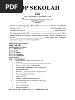 SK Pemberlakuan Penetapan KOSP Kurikulum Merdeka | PDF