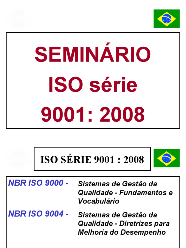 Sistemas de Gestão da Qualidade: Princípios e Fundamentos da ISO 9001 | PDF | ISO 9000 | Gestão ...