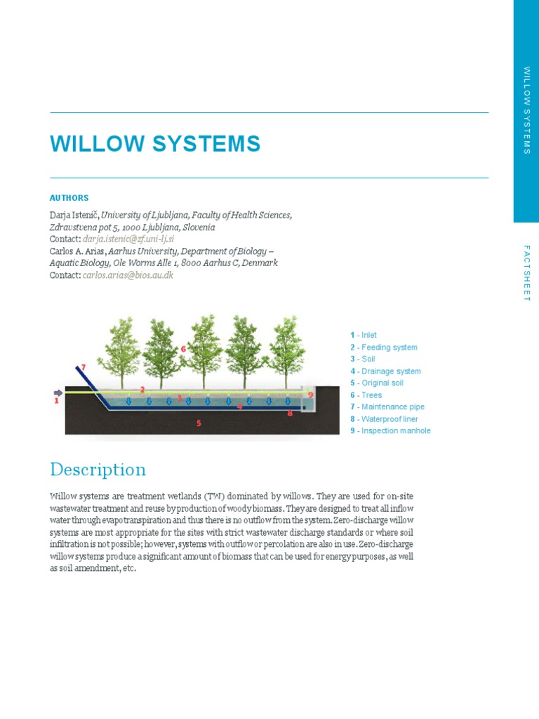 03 - Willow Systems | PDF | Biomass | Sewage Treatment
