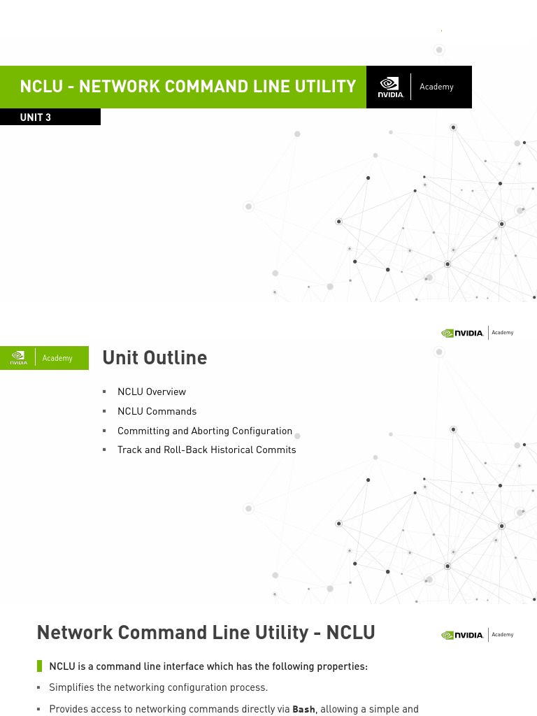 Unit 3 - NCLU | PDF | Sudo | Command Line Interface