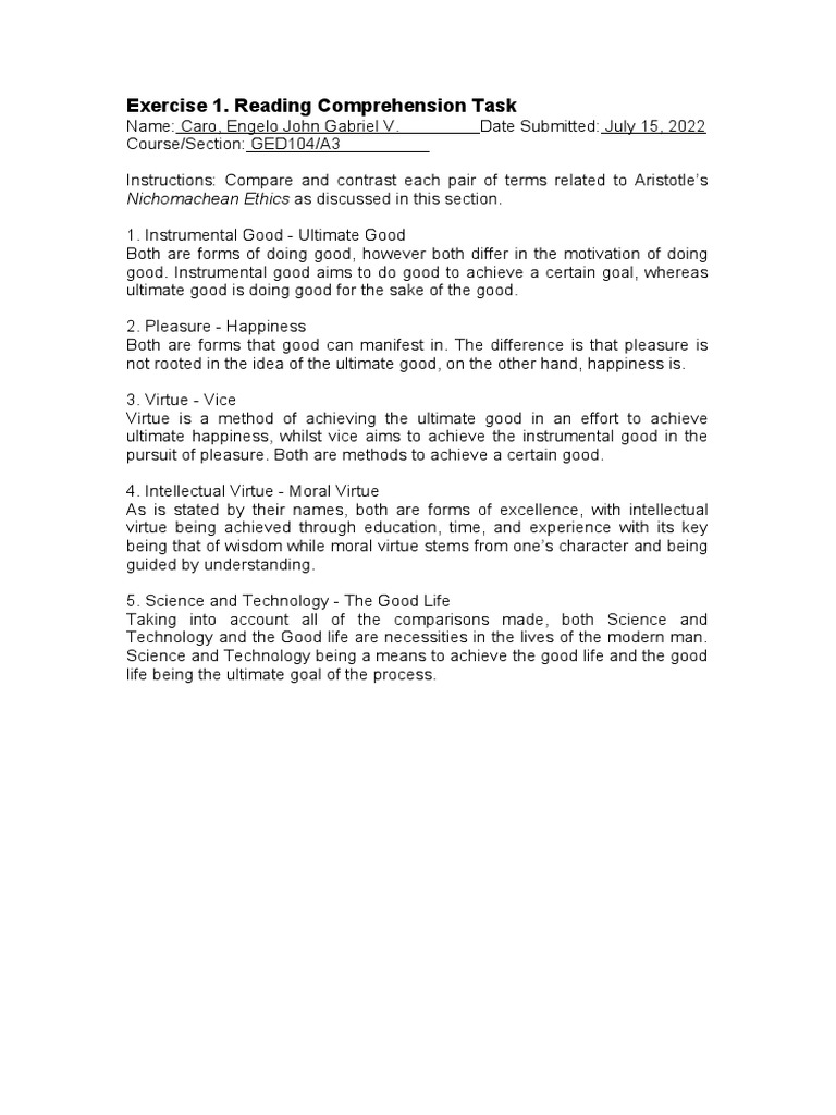 A3 Module 2 Lesson 3 Task Compilation 2 (TC 2) | PDF