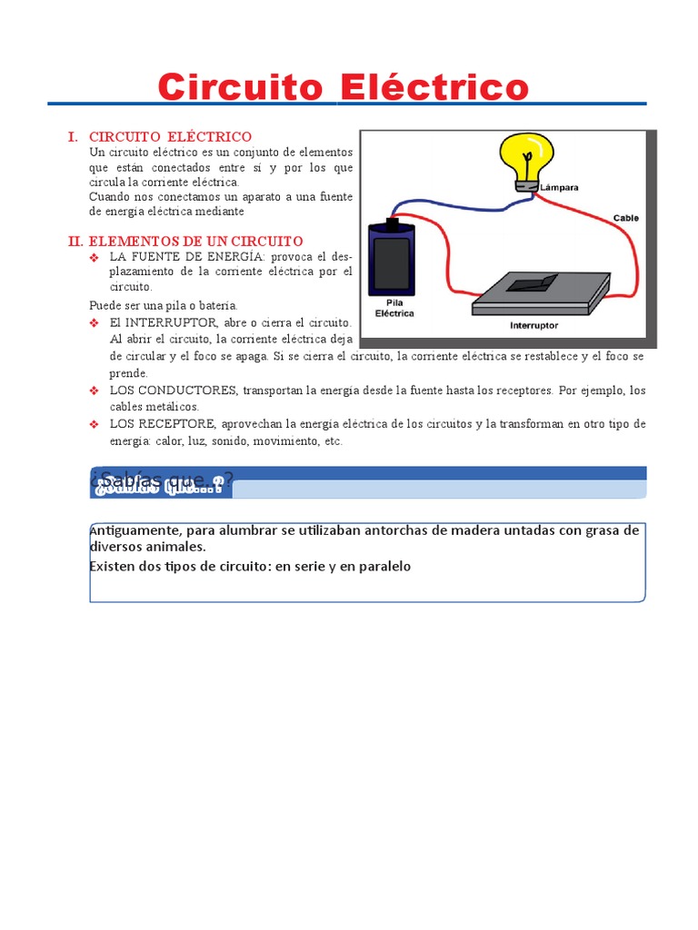 El Circuito Electrico | PDF