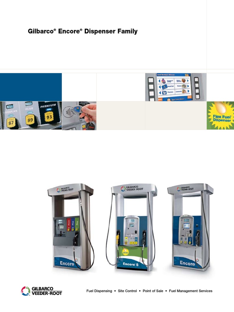 gilbarco-encore-dispenser-family | PDF | Smart Card | Point Of Sale