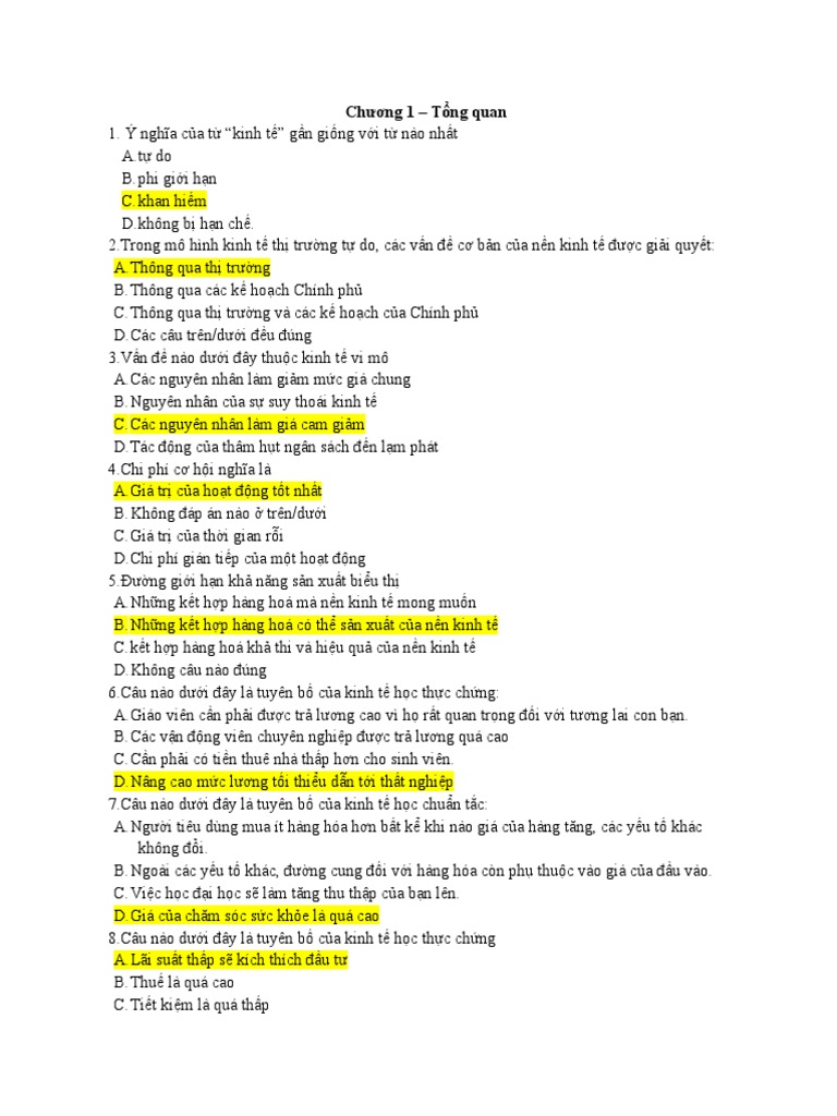 Chương 1 - T NG Quan | PDF