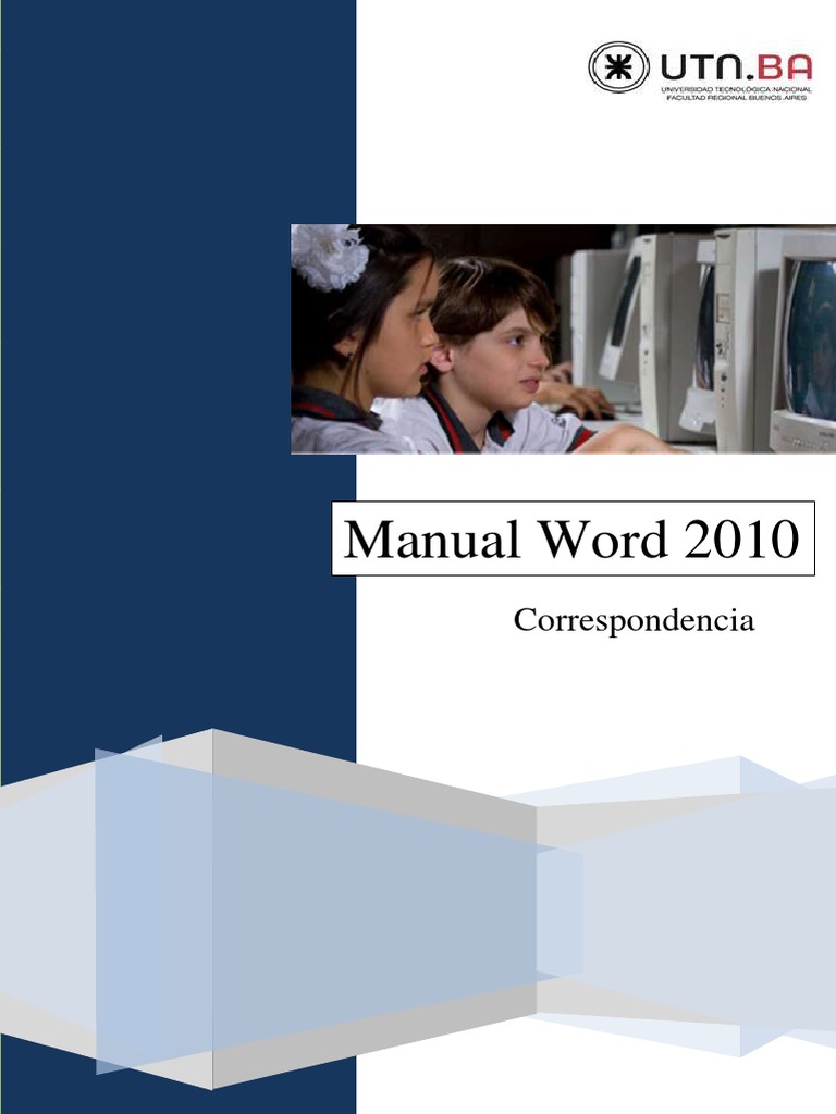 Manual Word 2010. Correspondencia | PDF | Ventana (informática) | Microsoft Word
