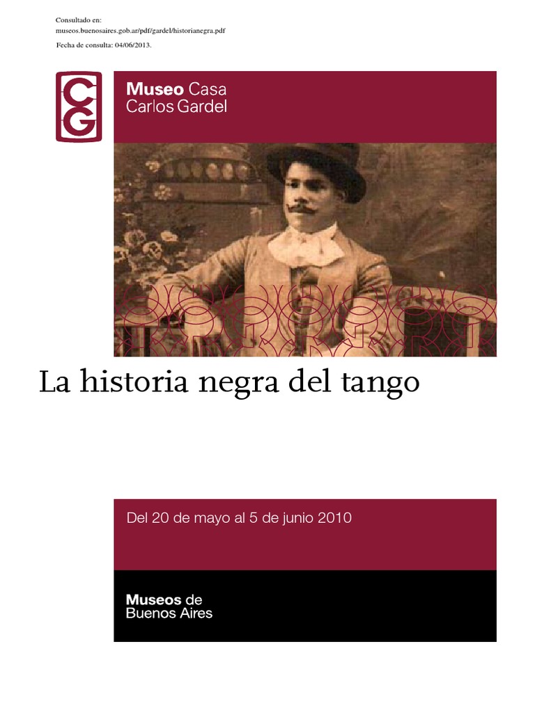 Historia negra del tango argentino | PDF | Musica Tango