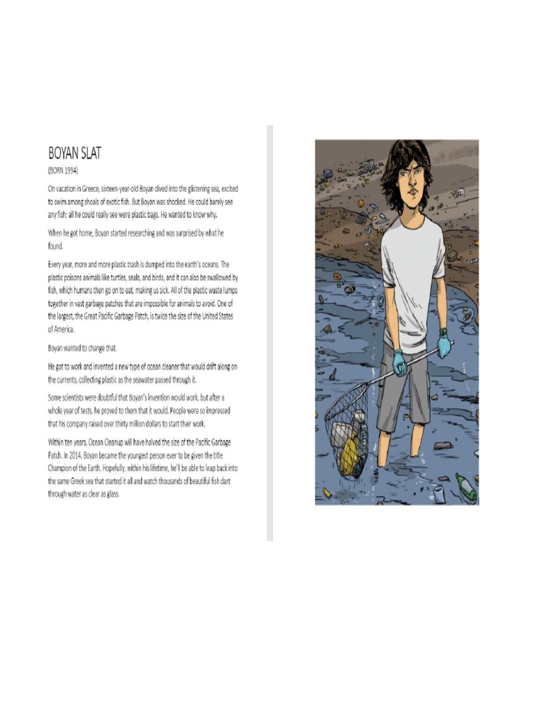 Boyan Slat - The Inventor of Ocean Cleaner | PDF