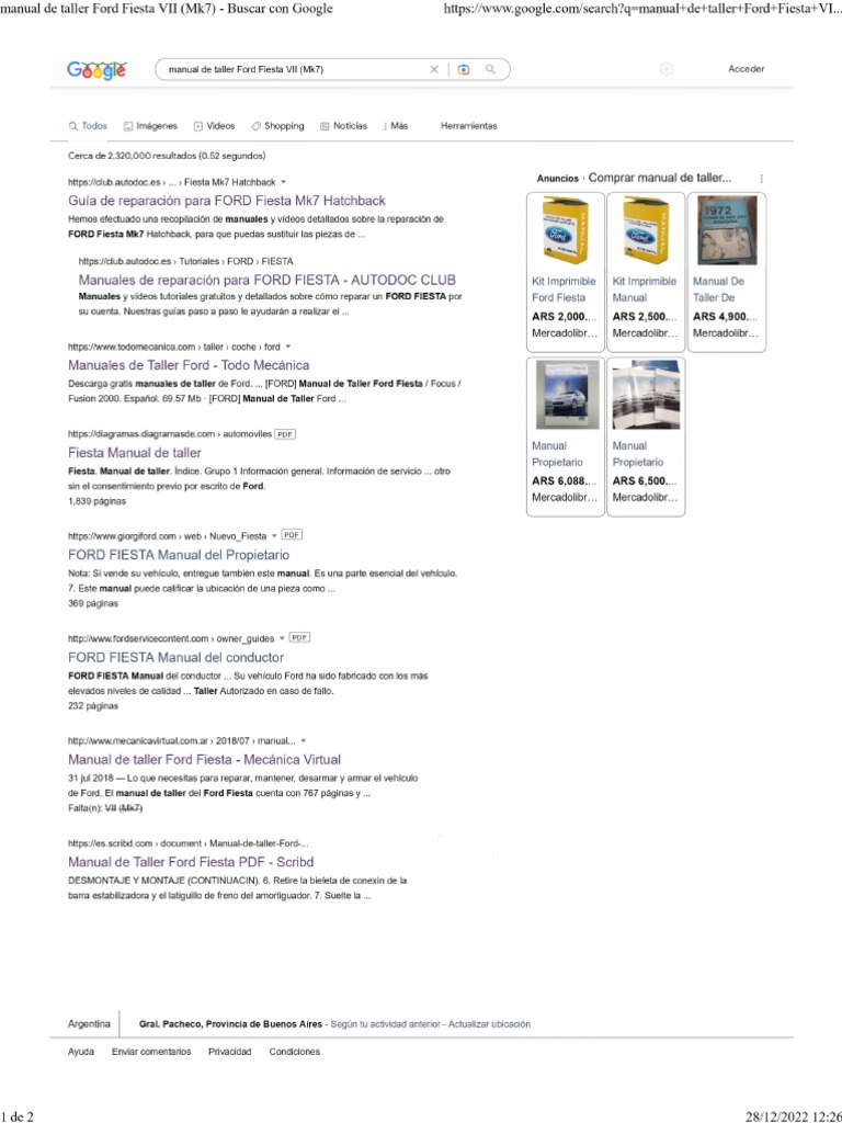 Busqueda | PDF | Compania de motores ford | Vehículo de motor