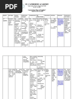 Curriculum Map - GRADE 7 (2022-2023) | PDF | Curriculum | Cognition