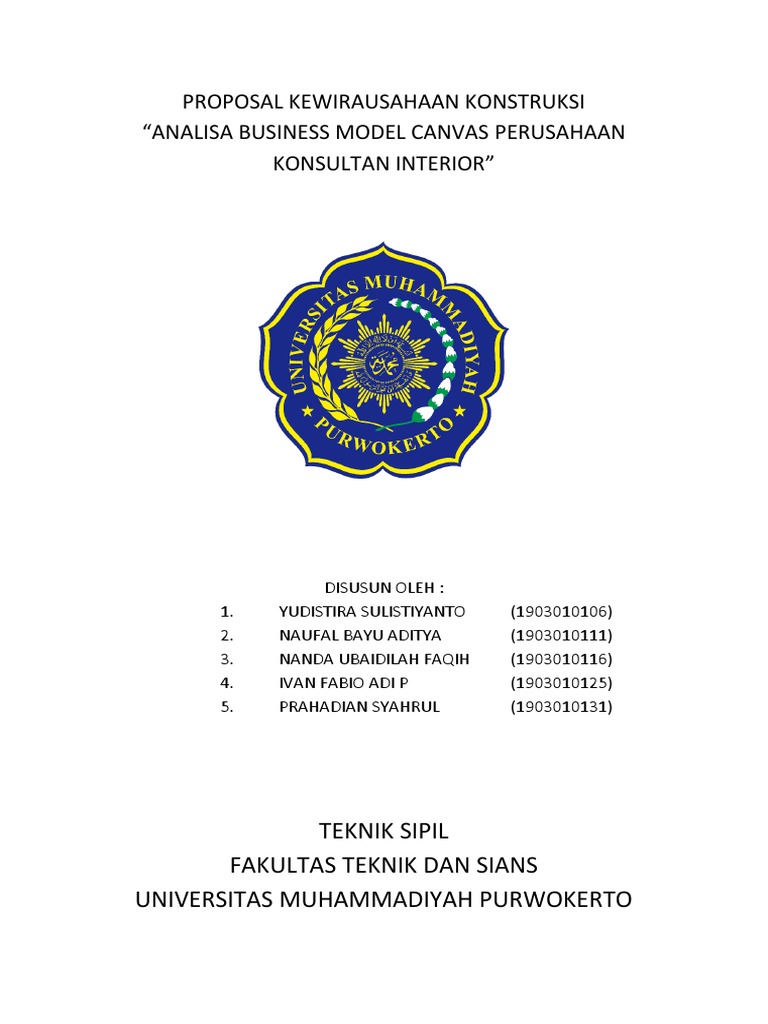 Analisa BMC untuk Konsultan Interior | PDF