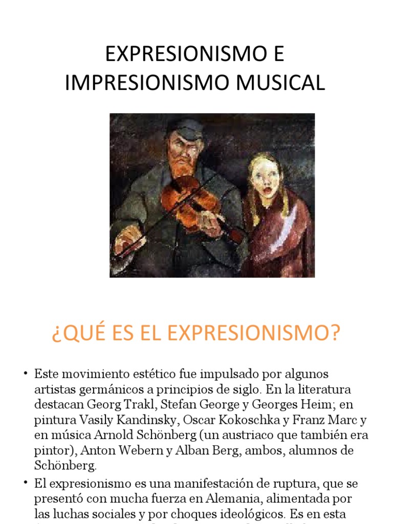 Expresionismo Musical | PDF | Expresionismo | Claude Debussy