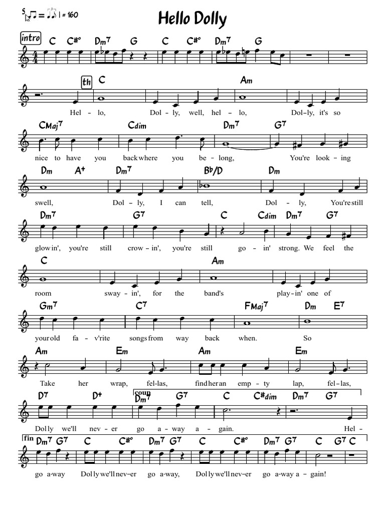 Armstrong L-Hello dolly-RB | PDF