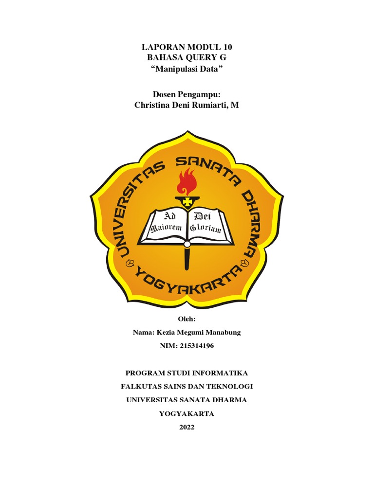 Laporan Modul 10 Quer | PDF | Bisnis | Teknologi & Rekayasa