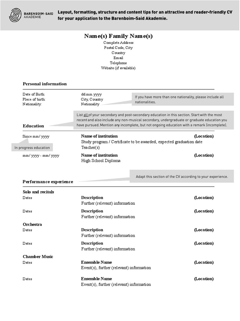 Document Curriculum Vitae 0dw2fpm1bz | PDF