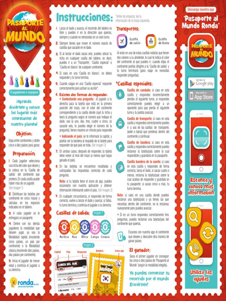Pasaporte Al Mundo | PDF | Continente | Juego de azar