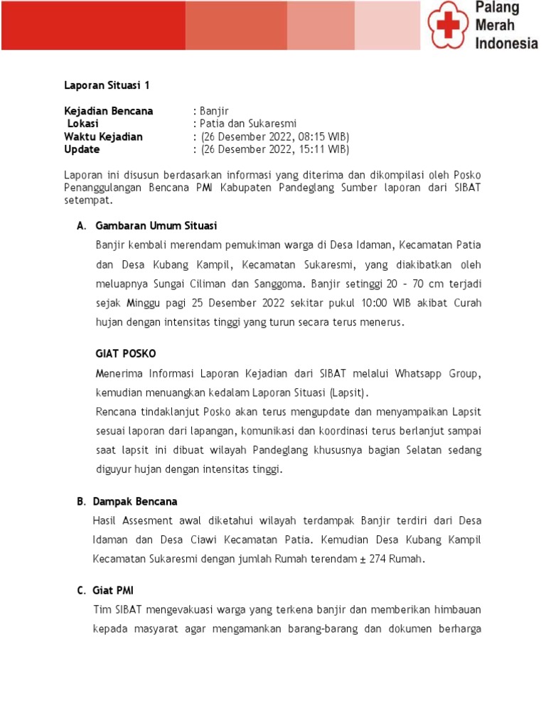 Lapsit Awal Banjir Patia - Sukaresmi | PDF | Sains & Matematika