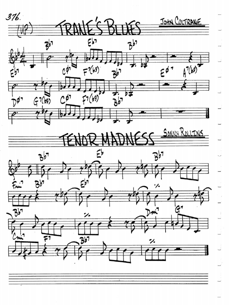 Tenor Madness | PDF