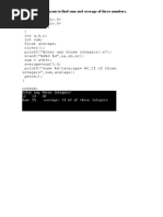 Turbo C Codes | PDF | C (Programming Language) | String (Computer Science)