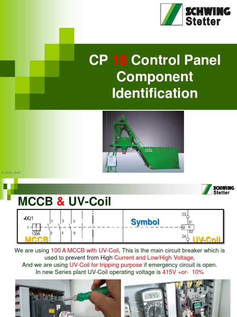 CP 18 Control Panel Component Identification | PDF | Relay | Switch