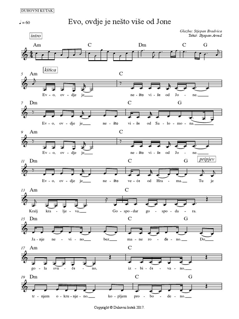 Evo Ovdje Je Nesto Vise Od Jone | PDF