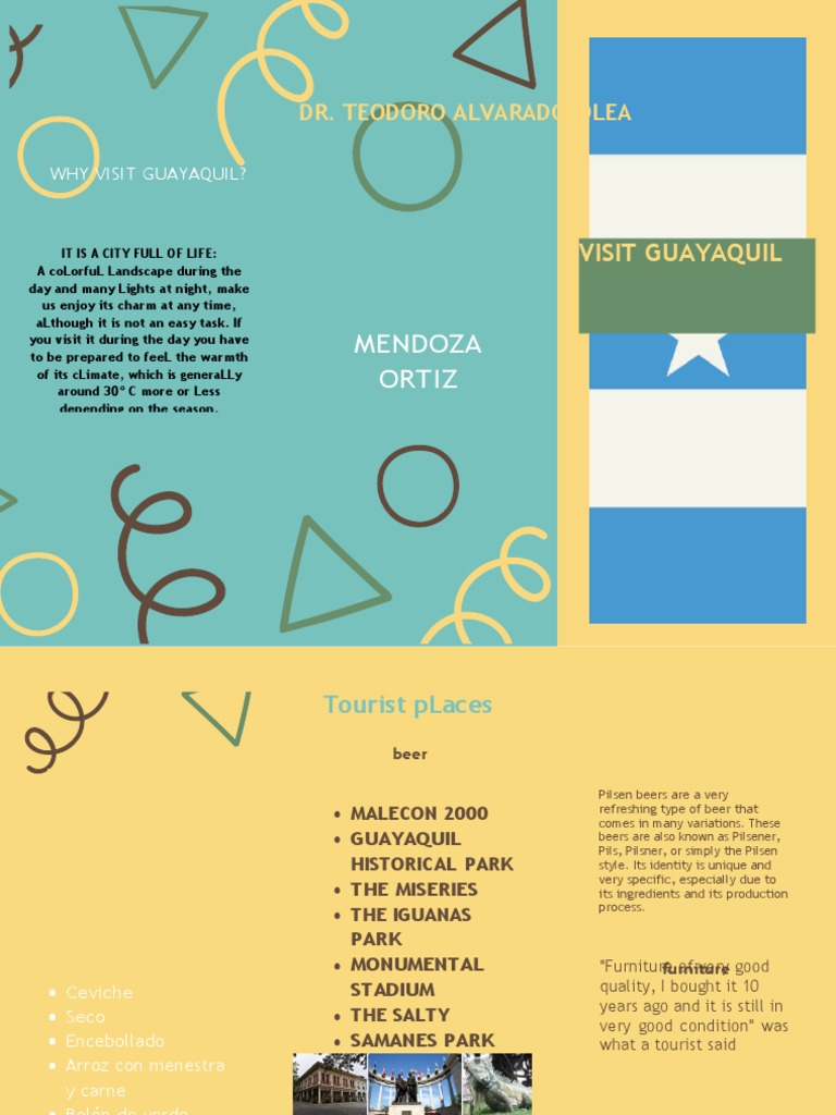 Guayaquil Triptico en Ingles | PDF