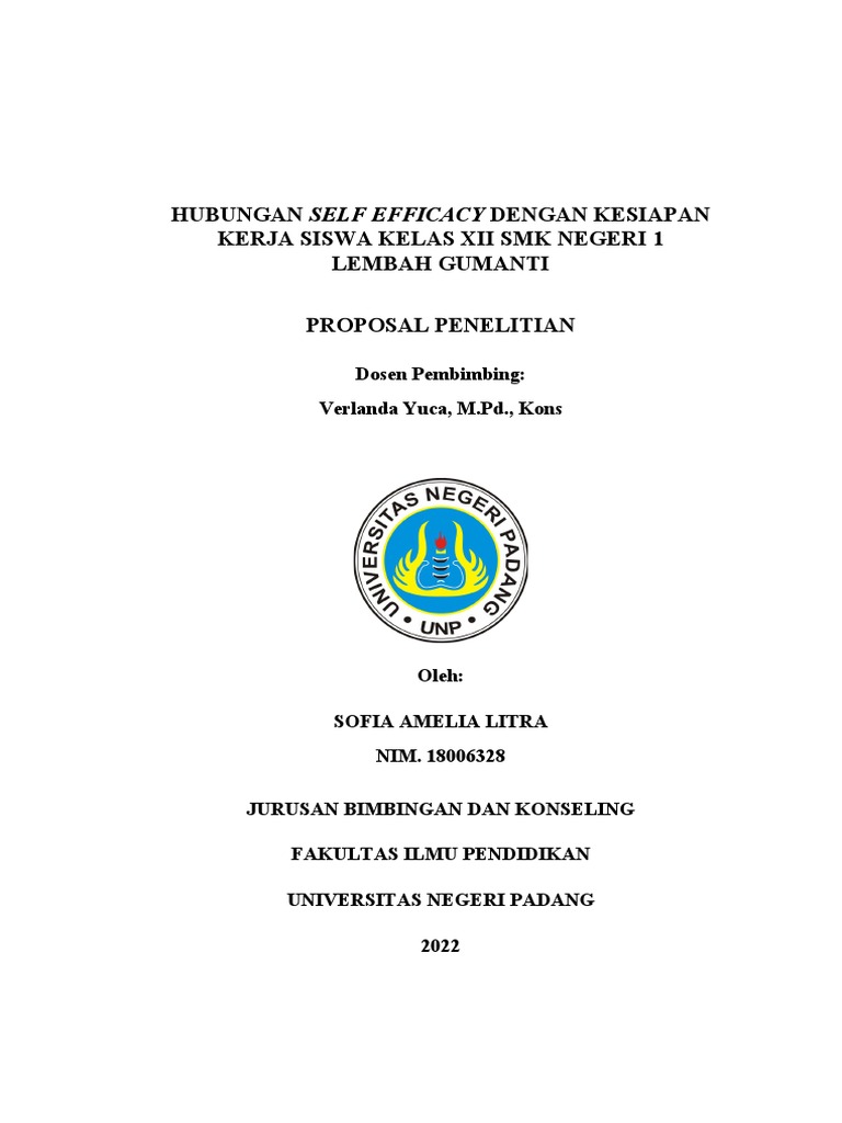 Proposal Revisi 1 | PDF