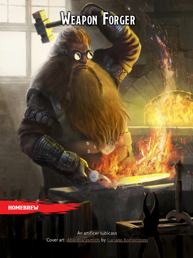 Weapon Maker - GM Binder | PDF | Sword