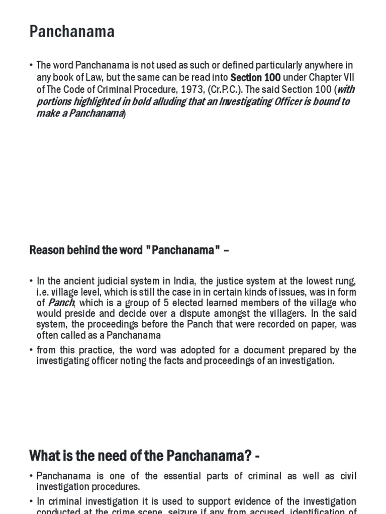 Inquest - Panchanama | PDF | Witness | Criminal Law