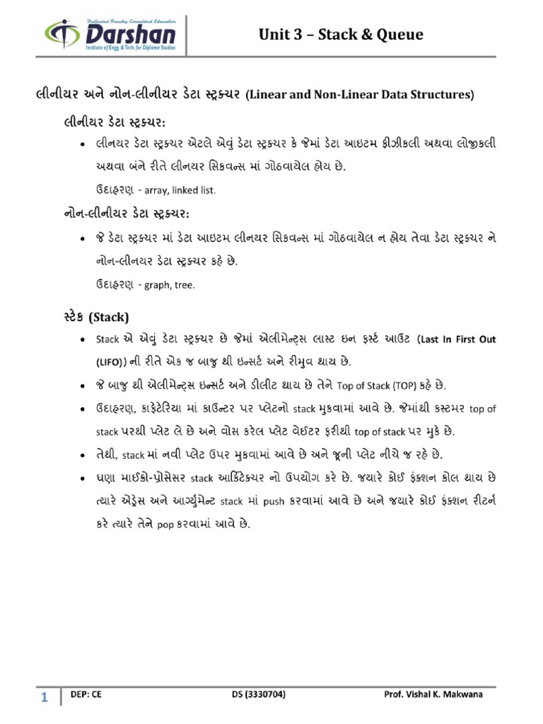 DS GTU Study Material E-Notes Unit-3 06072020090640AM | PDF
