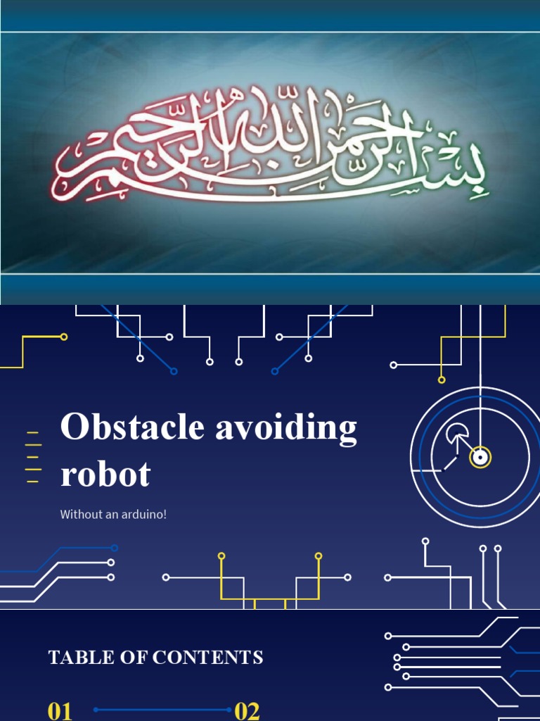 Obstacle Avoiding Robot Ppt-2 | PDF | Robotics | Robot