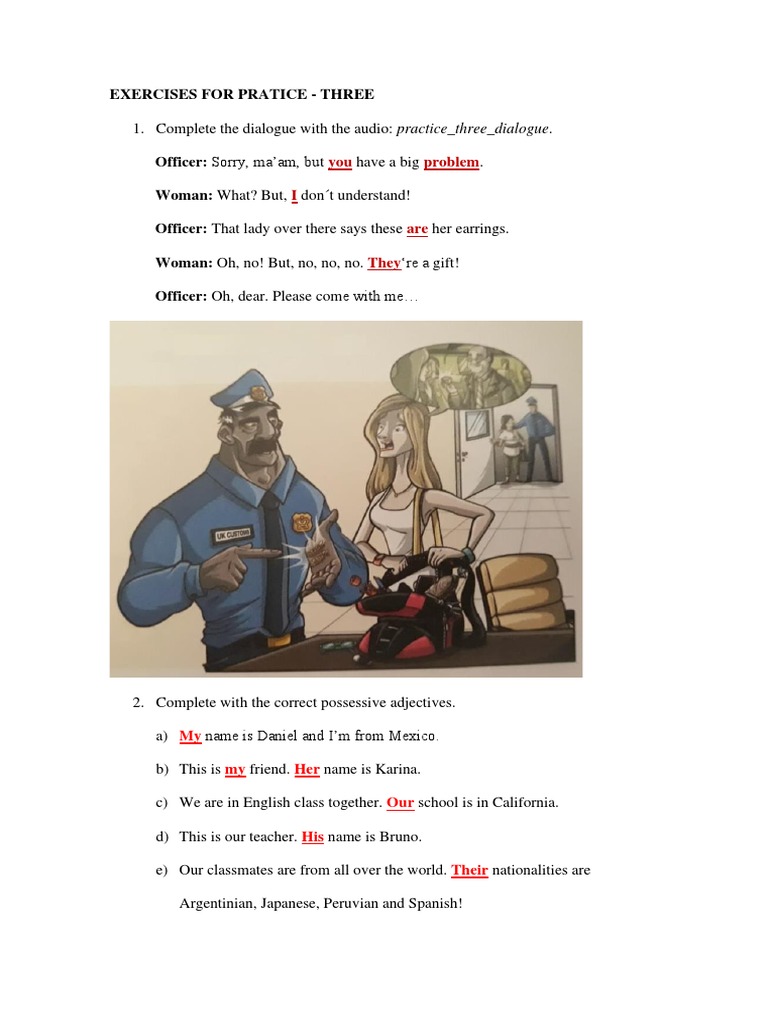 Exercises Three Answered EVO | PDF